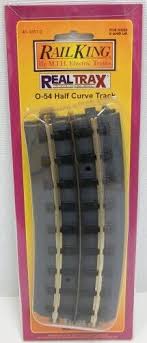 40-1057-2 - RealTrax O-54 Half Curve / 2 Pack – Dixie Union Station